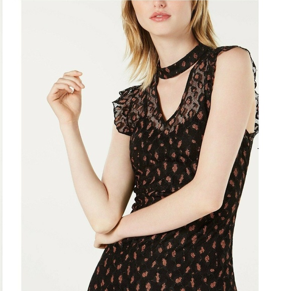 Bar III | Dresses | Bar Iii M Cheetah Lace Bodycon Dress 7ax9 | Poshmark